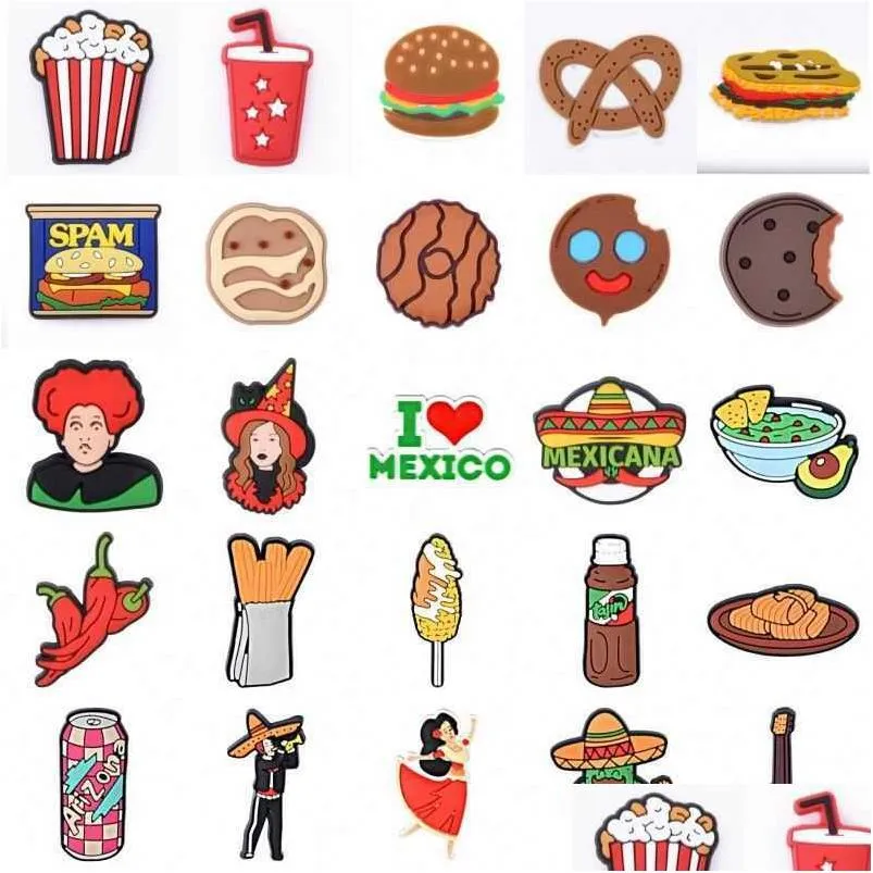 DHgate.com:Custom Mexican Charm Shoe Lace Decos 50 pcs, Colorful PVC ...