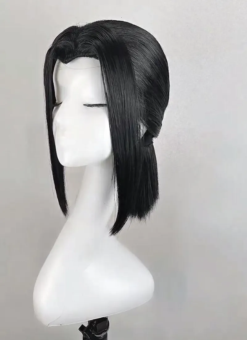 Bagou Stray Dogs Mori Ougai Cosplay merkin pubic wig - Black Styled ...