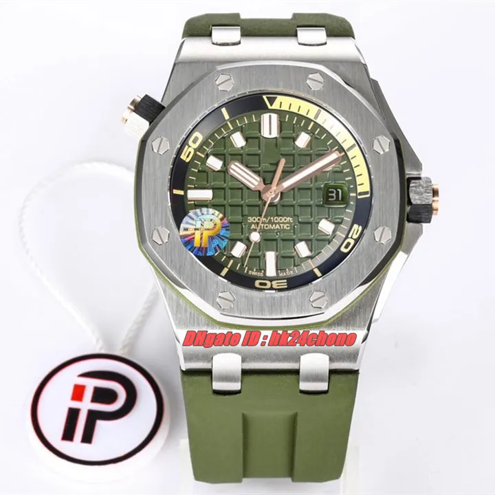 IP Factory Stainless Steel 42mm Cal.4308 Automatic Titanium Dive Watch ...