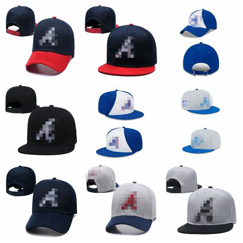 24 Styles Bravess A Letter Snapback Hats Hip Hop Adjustable Cap ...