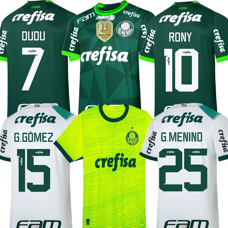 Palmeira Soccer Jerseys 2023 2024 DUDU RONY G.GOMEZ Palmeira Football Shirts G.MENINO GIOVANI R ...
