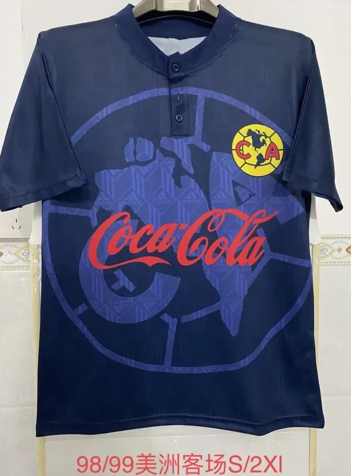 Vintage Club America Soccer Jerseys 1988 2006 Mens Liga MX Football ...