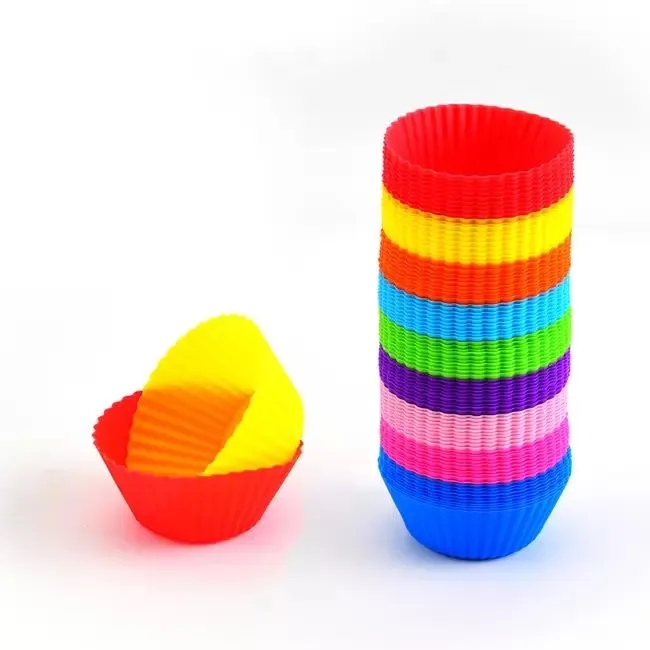 DHgate.com:Silicone Muffin Pan, Non-Stick Cupcake Mold, Jumbo Size, 12 ...