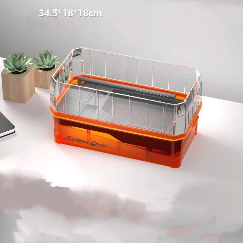 Water Free Aquarium Turtle Tank With Drying Platform Eco Friendly ...