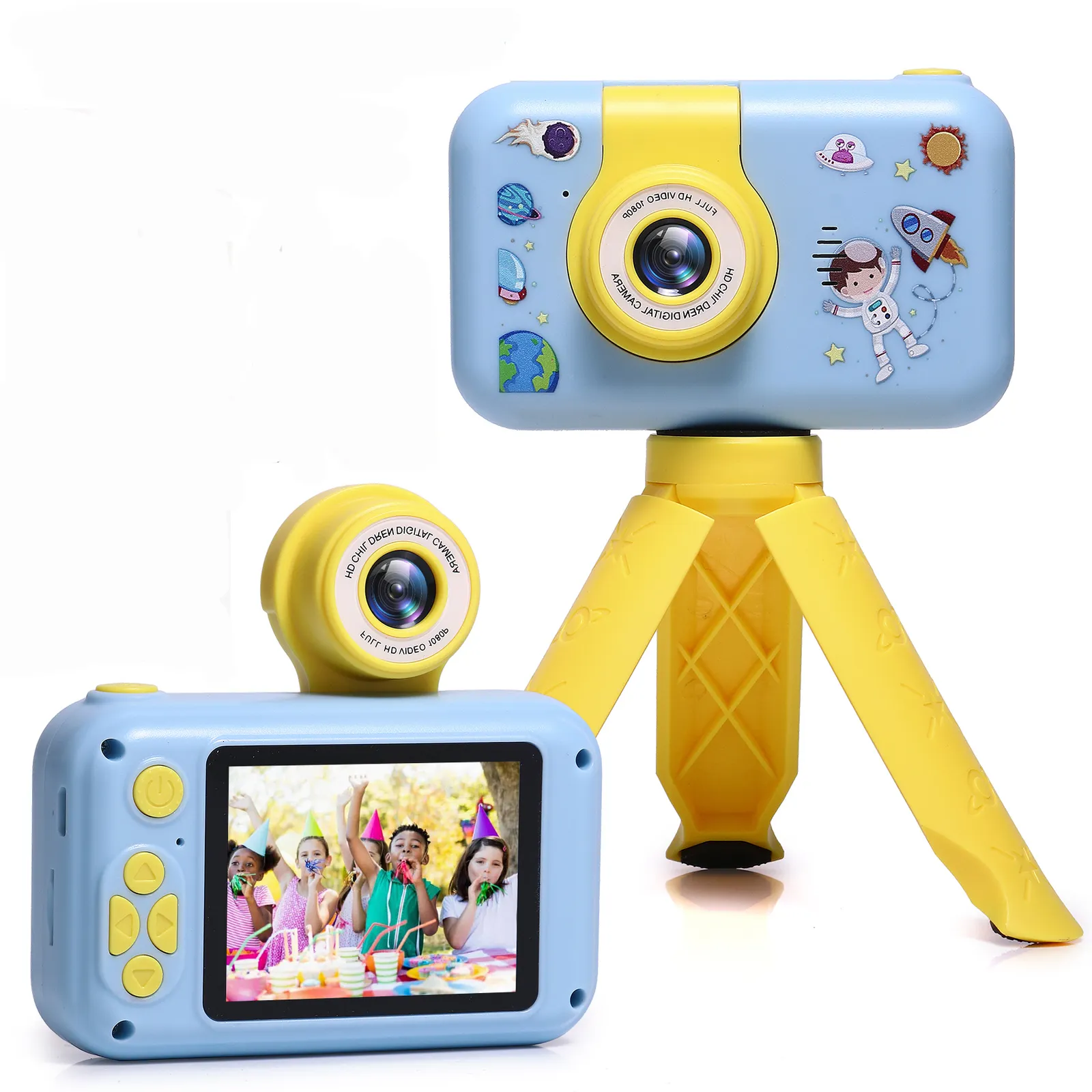 DHgate.com:Kids Camera: 24" IPS Screen, 4X Zoom, 180° Flip Lens ...