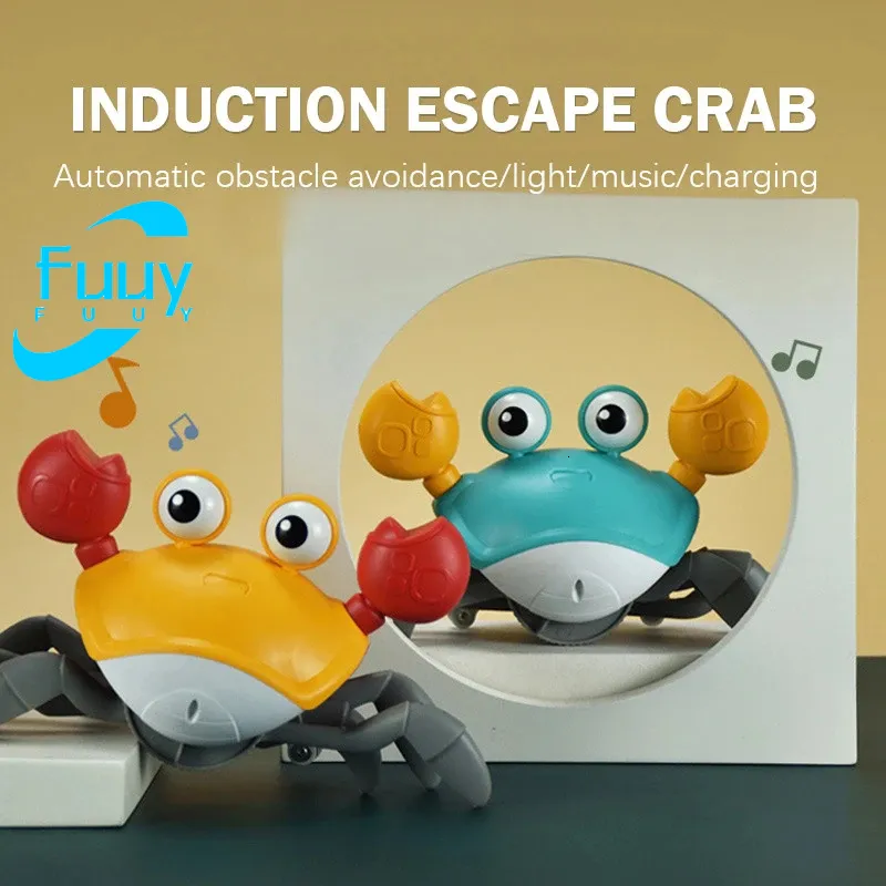 Intelligence Toy: Induction Crawling Escape Crab with Automatic ...