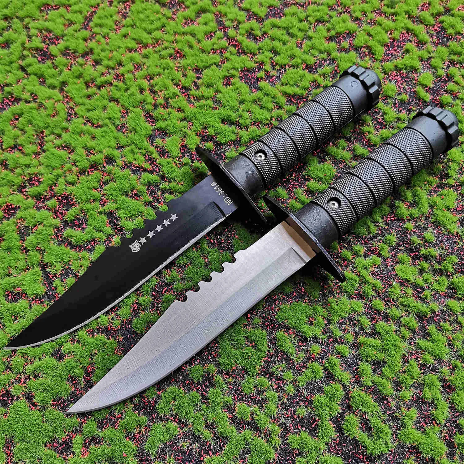 DHgate.com:Sharp Fixed Blade Hunting Knife - Outdoor Camping Rescue ...