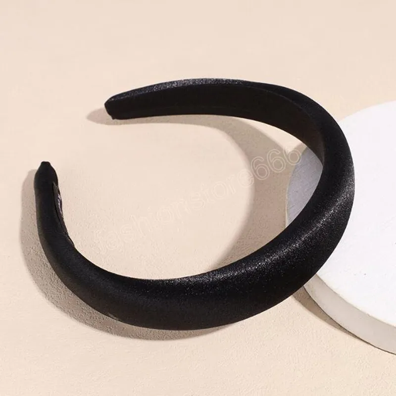 New Fashion Headband For Women, Top Quality Solid Color Hairband, Soft ...