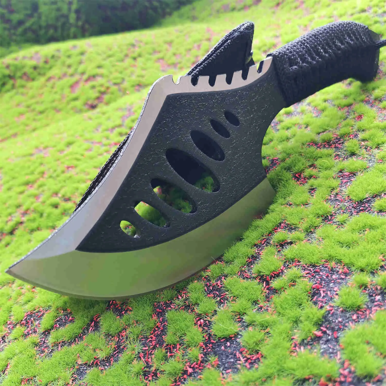DHgate.com:All-Steel Tied Rope Handle Camping Axe, High Hardness ...
