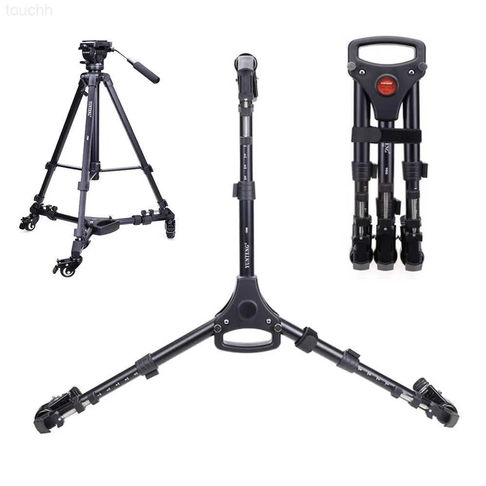 DHgate.com:Professional Aluminum Wheel Pulley Tripod with 15KG Load ...