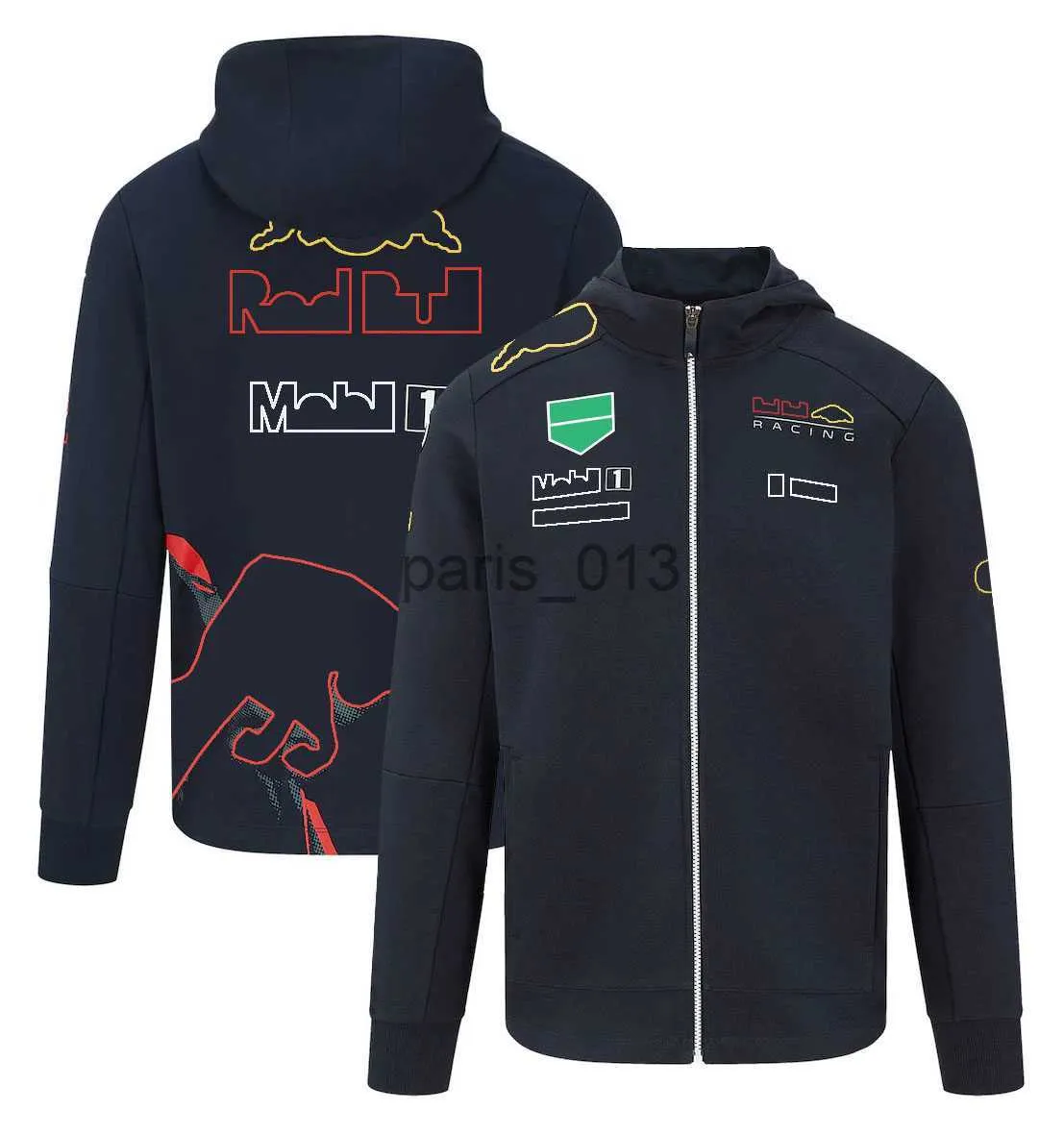 Mens F1 Racing Team Fleece Sweater Warm, Windproof Workwear ...