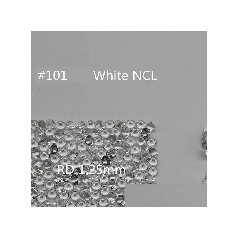 DHgate.com:5mm Nano Crystal Gem Round Cut Synthetic Loose Diamonds for ...