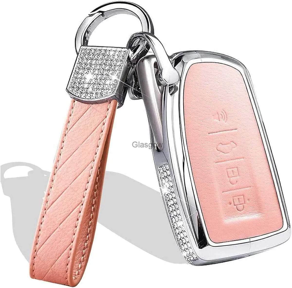 Sparkling Crystal Car Keychain for Lexus - Zinc Alloy Key Case Cover ...