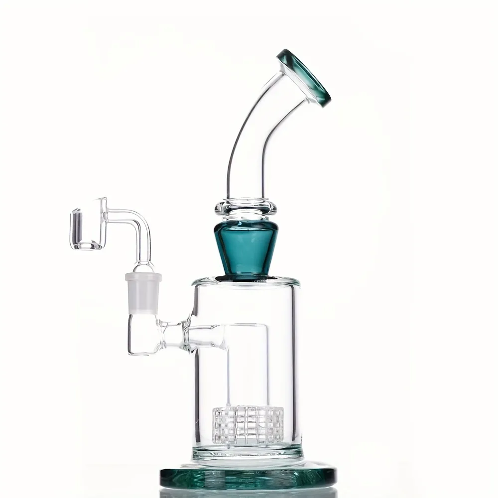 Wholesale Hookah Lake Green Glass Bong Water Pipe With 9.25 Inch Dab ...