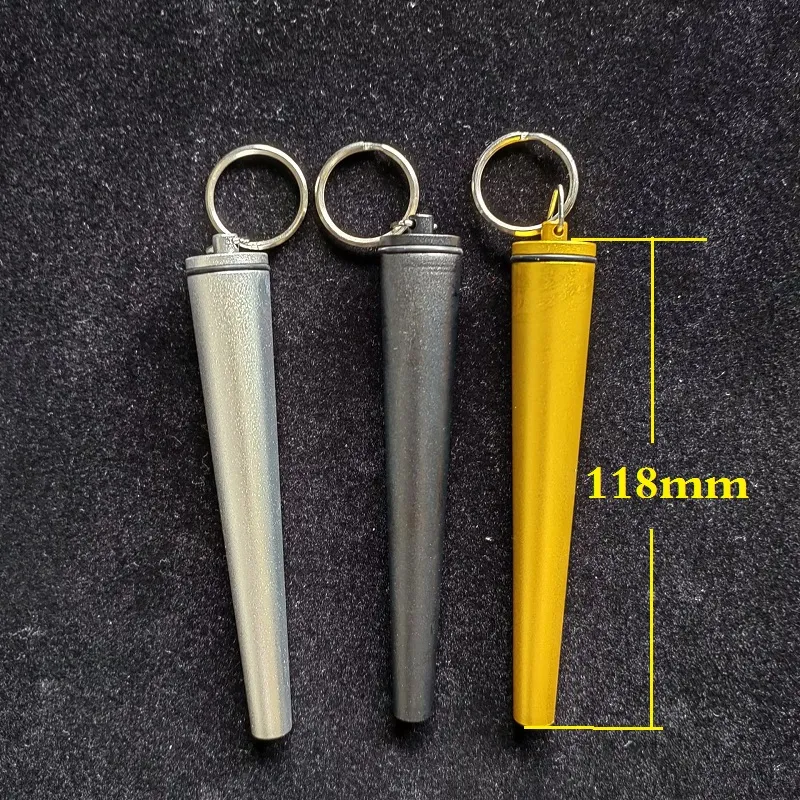 Waterproof Aluminum Pre Roll Tube | Keychain Stash Container From Gb ...