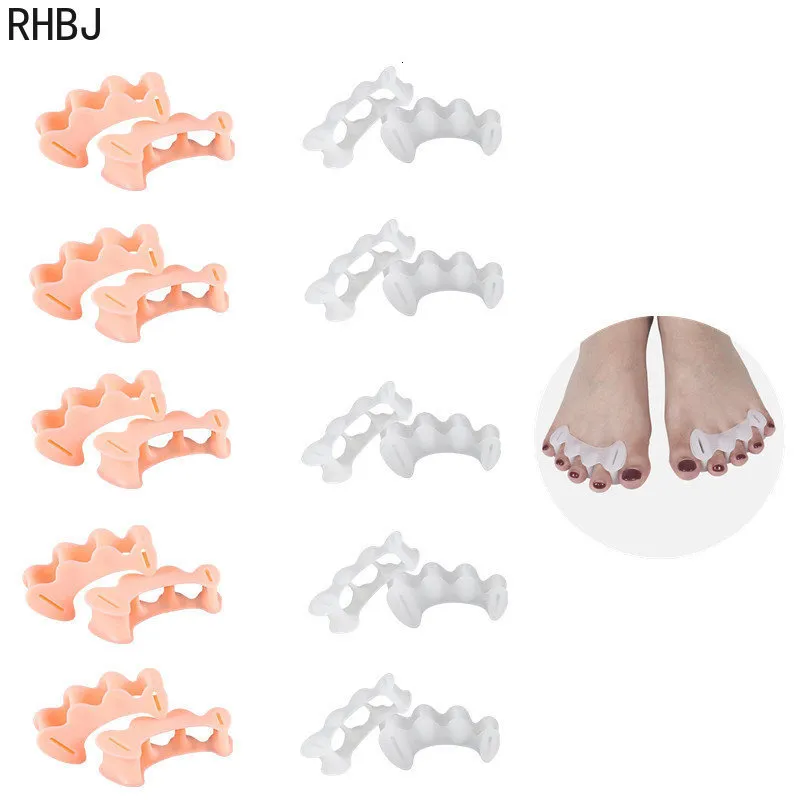 DHgate.com:10Pcs Toe Separators, Hard Silicone Toe Finger Separator, 3 ...
