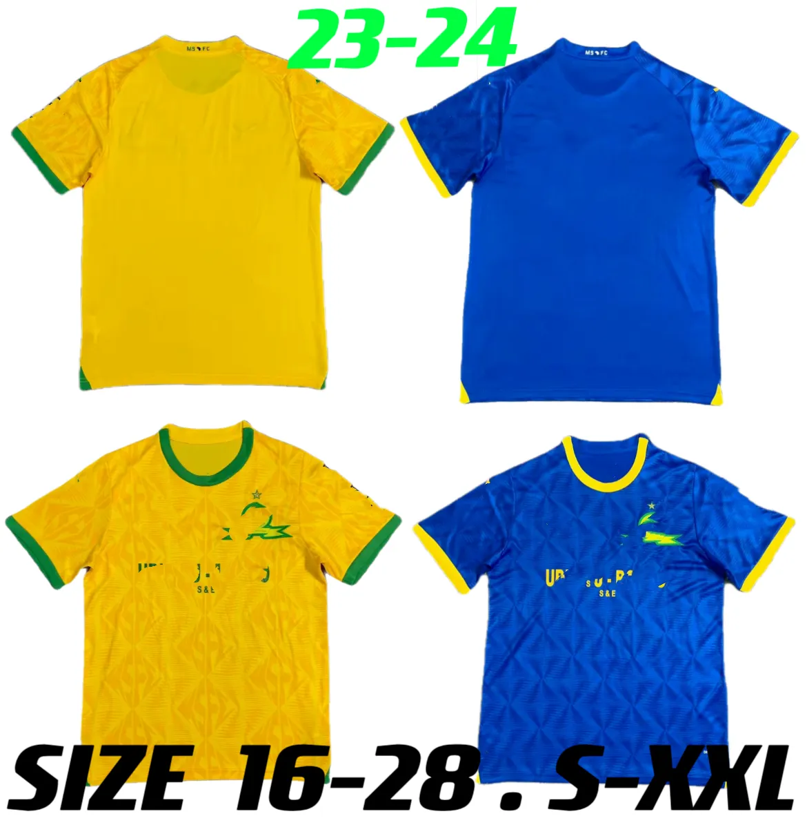 Mamelodi Sundowns 2024 Home & Away Soccer Jerseys ALLENDE LUCAS ...
