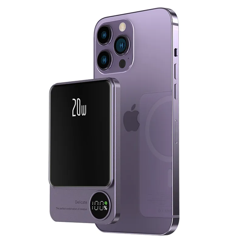 DHgate.com:20W Fast Charging Magnetic Power Bank 5000mAh/10000mAh ...