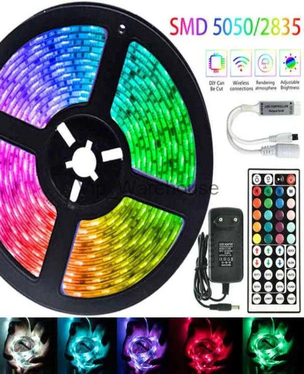 DHgate.com:RGB LED Light Strips, Waterproof 5050 LED Tape Lights with ...