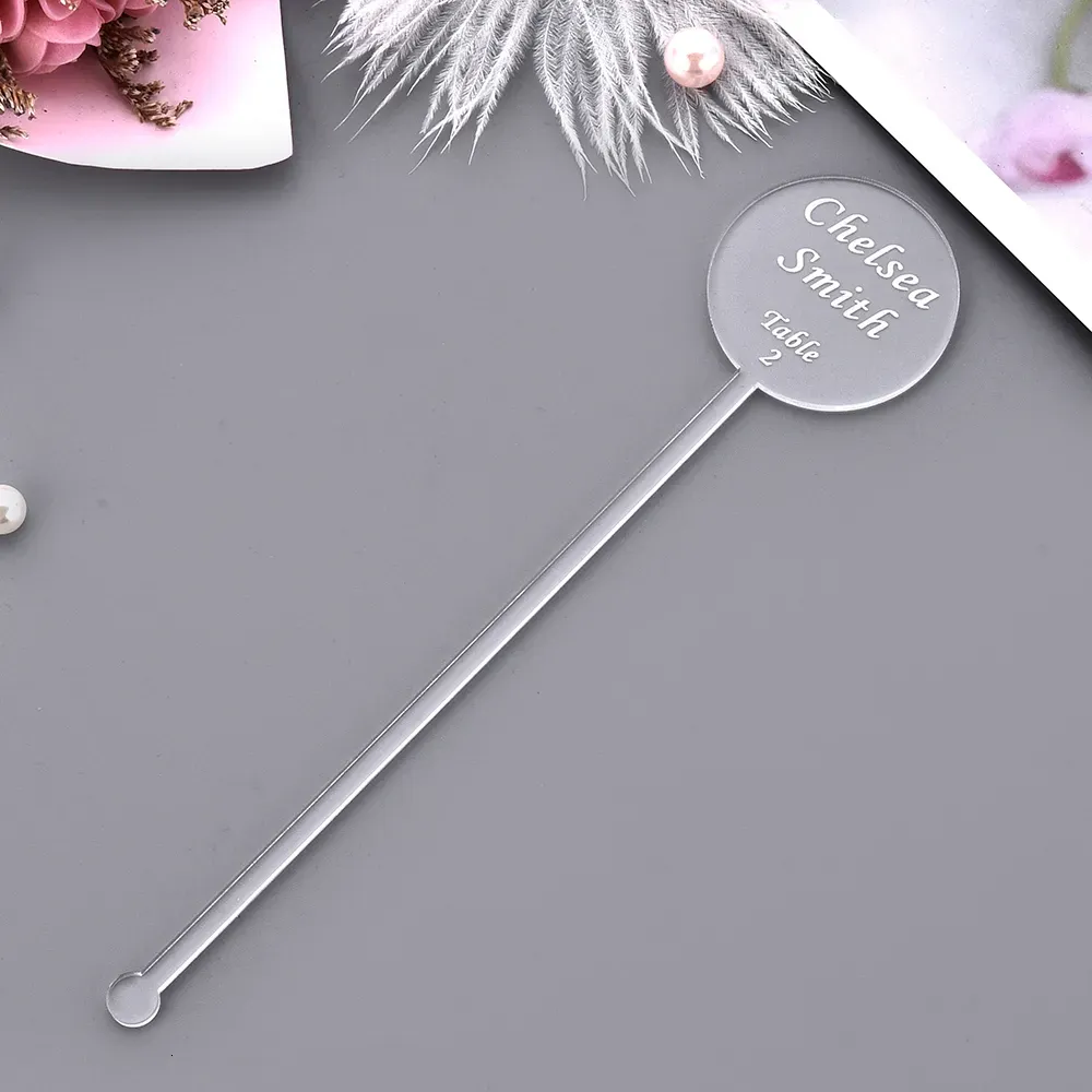 Personalized Engraved Stir Sticks For Events, Parties, And Baby Showers ...