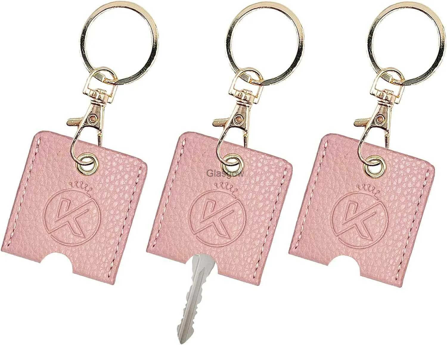 DHgate.com:Soft Leather Key Case Key Chain Key Chain Protective Case ...