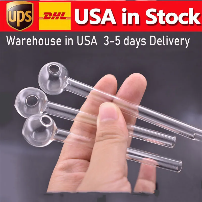 4inch Thick Pyrex Glass Oil Burner Pipe Thick Glass Tube Smoking Pipes ...