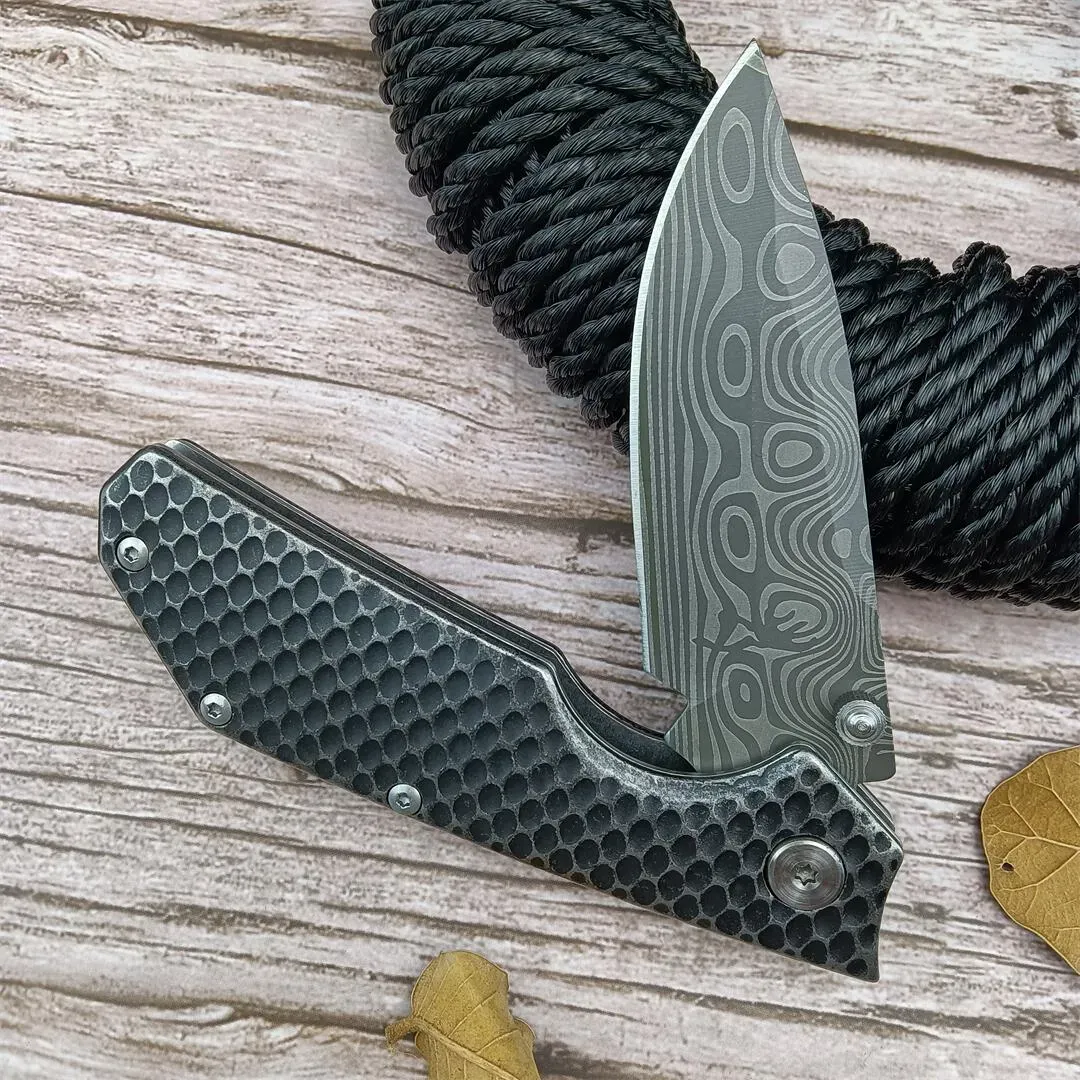 Wild Boar Strider SMF Knife: 7Cr13 Blade G10 Handle Folding Pocket ...