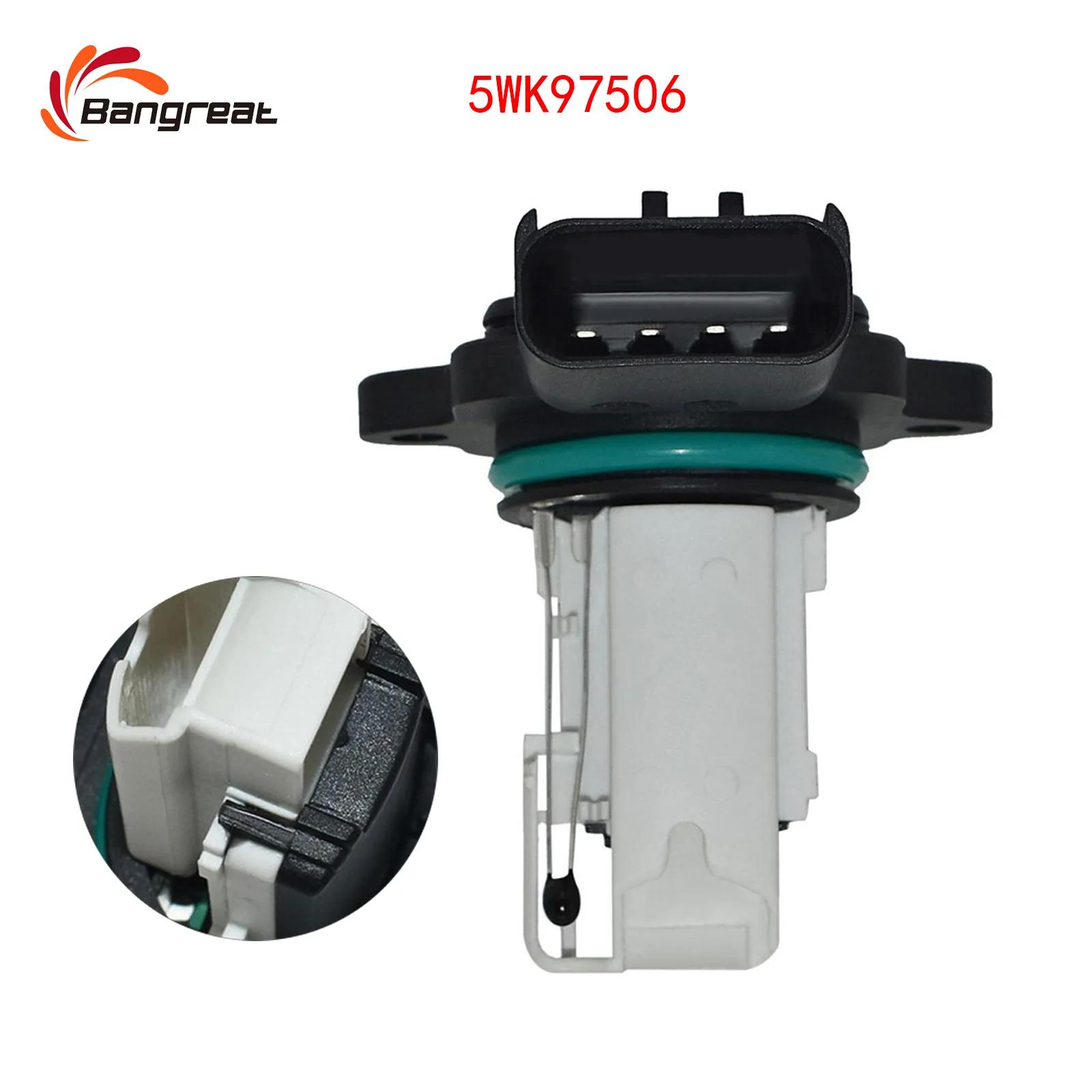 DHgate.com:1 PCS Mass Air Flow Sensor 5WK97506 68002441AB For Dodge Ram ...