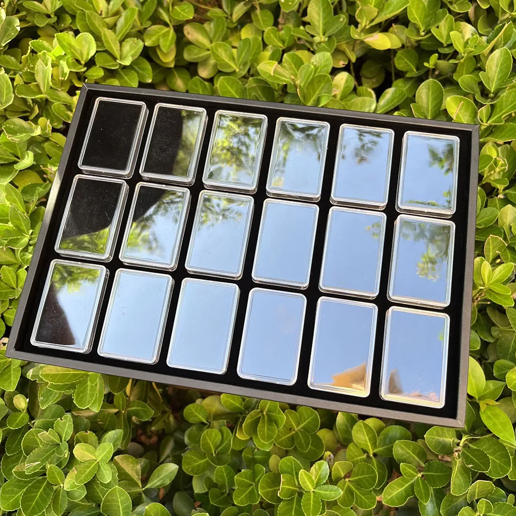50 Square Acrylic Cushion Boxes For Bare Diamond Jewelry Supplies ...
