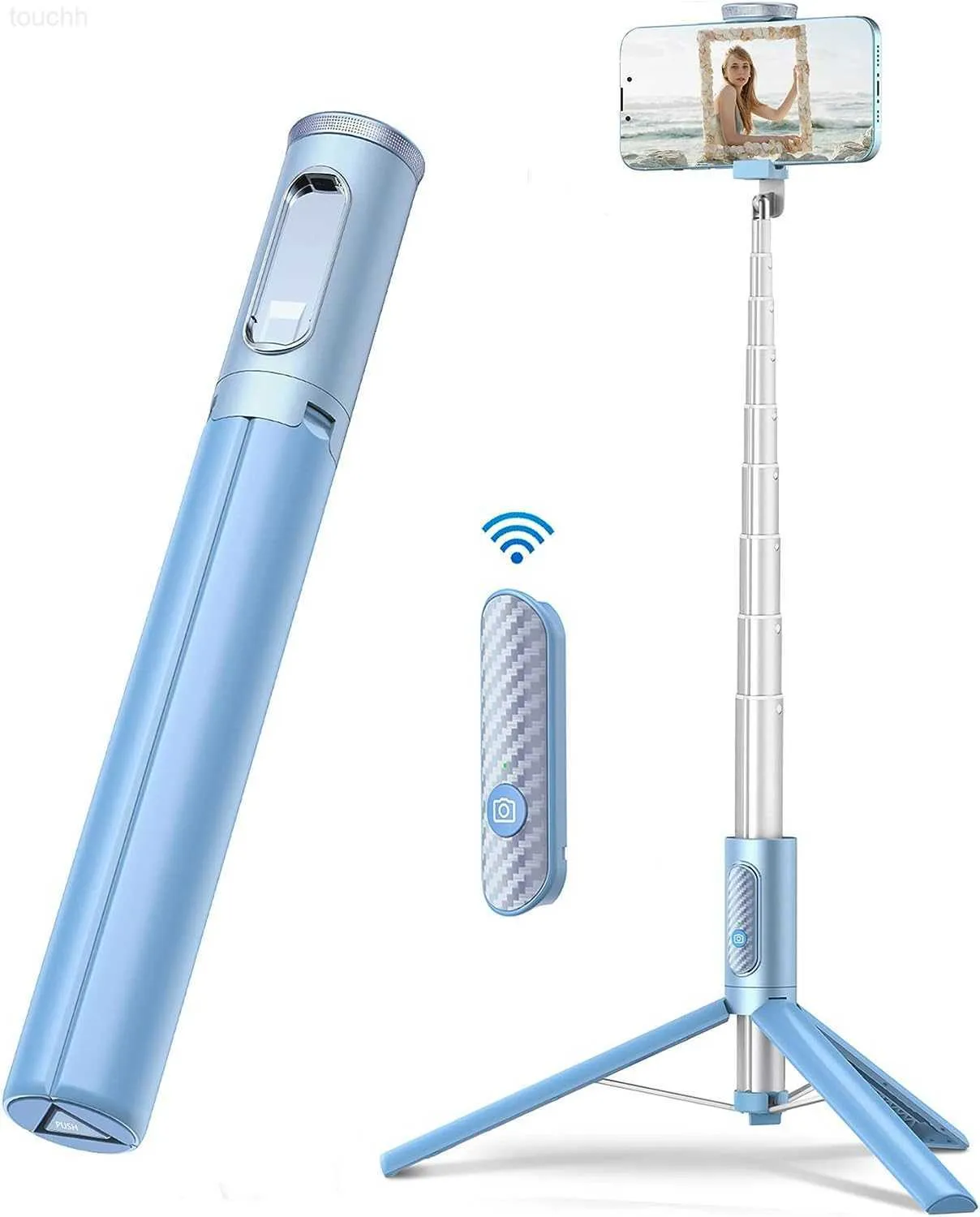 60 Selfie Stick with Remote | Tripod, iPhone & Android Compatible ...