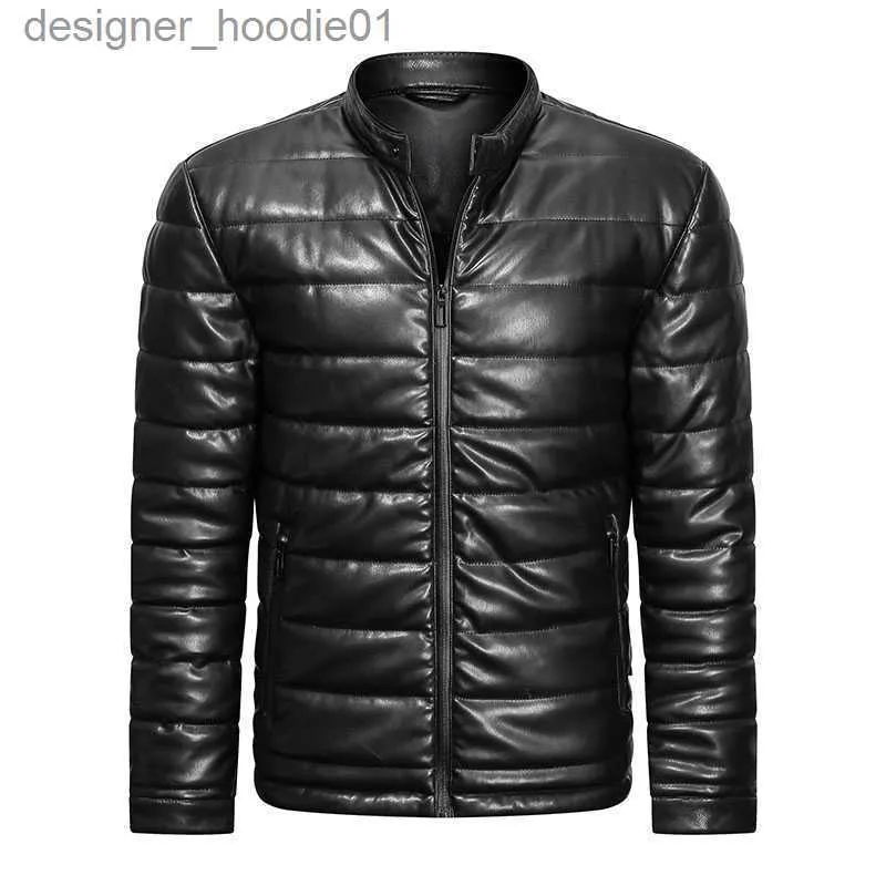 DHgate.com:Mens Faux Fur Down Parka, 2021 PU Padding Leather Jacket ...