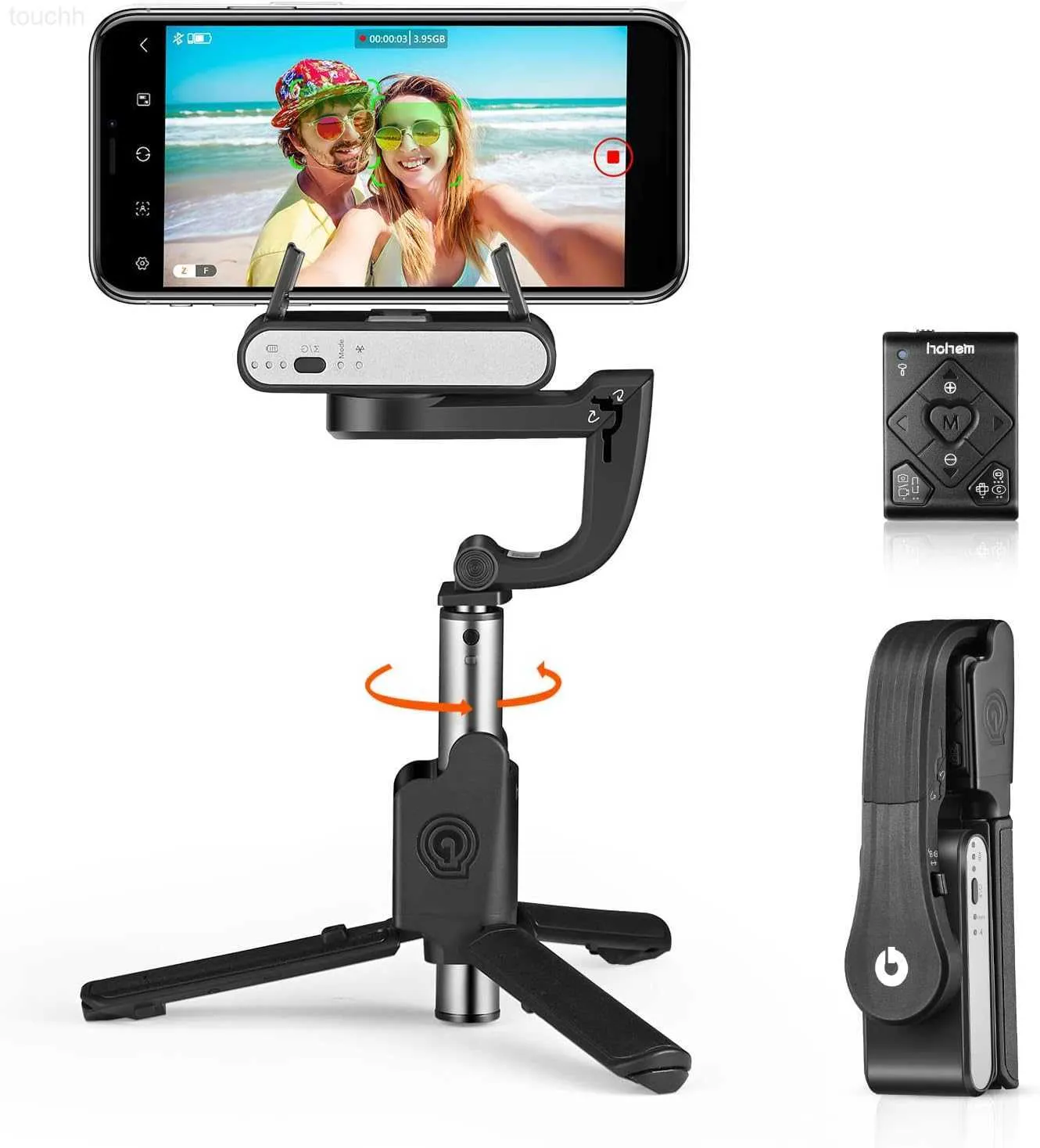 Universal Selfie Monopod Stabilizer for Smartphones, Portable Phone ...