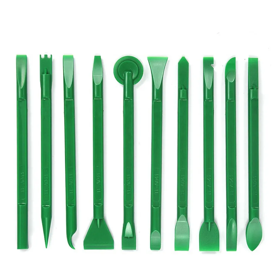 Automotive Plastic Pry Tools 10 In 1 Double Head Plastic Pry Opening ...