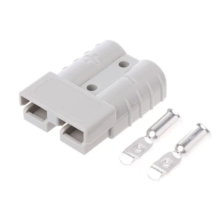 DHgate.com:Grey 2-Pin Anderson Style Plug Connector Pair for 12V-24V ...