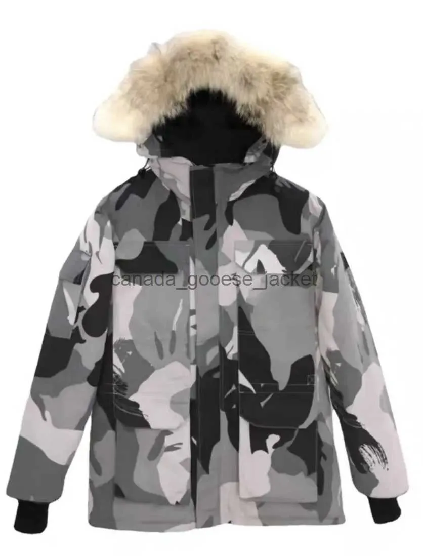 Designer Faux Fur Mens Parka Puffer Jacket Thickened Winter Coat For ...