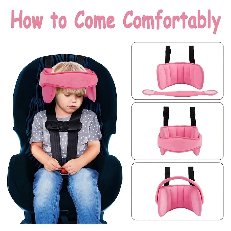 Child Car Seat Head Support - Safe Neck Pillow Solution for Front ...