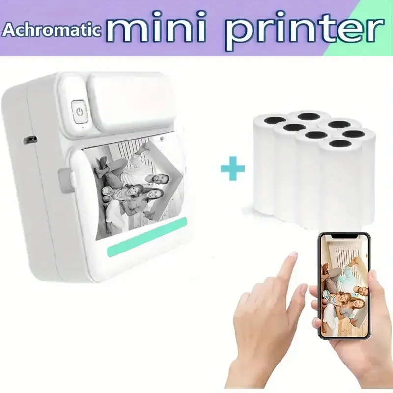 Wholesale Portable Wireless Mini Portable Picture Printer With BT ...