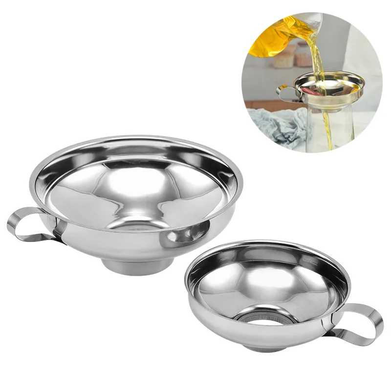 Canning Funnel Strainer: Stainless Steel Wide Mouth Colander For ...