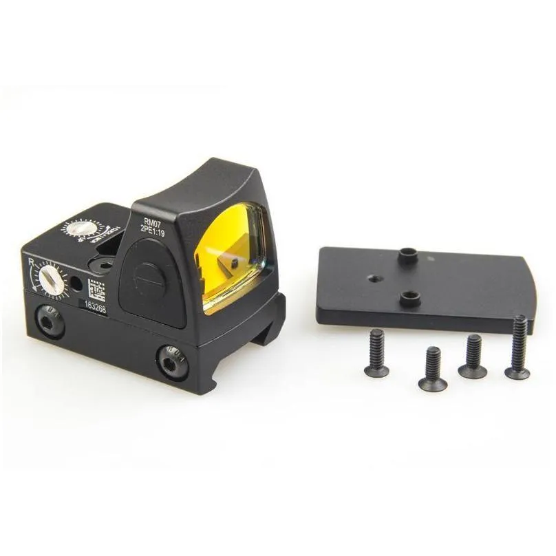 DHgate.com:Adjustable Reflex Optics Mini Red Dot Sight Scope for ...