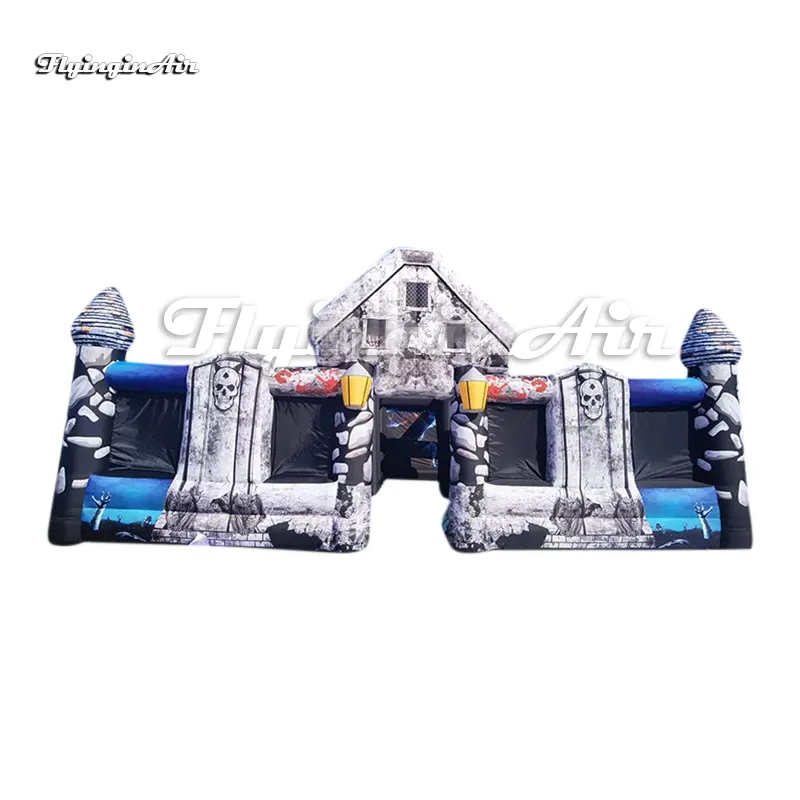 Large Inflatable Halloween Haunted House Maze - Fun Playground for ...