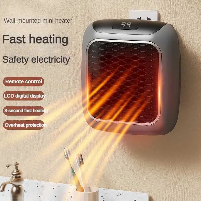 DHgate.com:800W Electric Heater, Mini Fan Heater, Remote Control ...