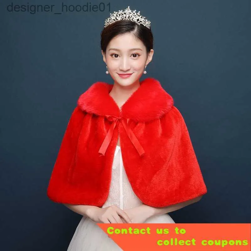 DHgate.com:Womens Wedding Cape Princess Fur Shawl, White Cloak ...