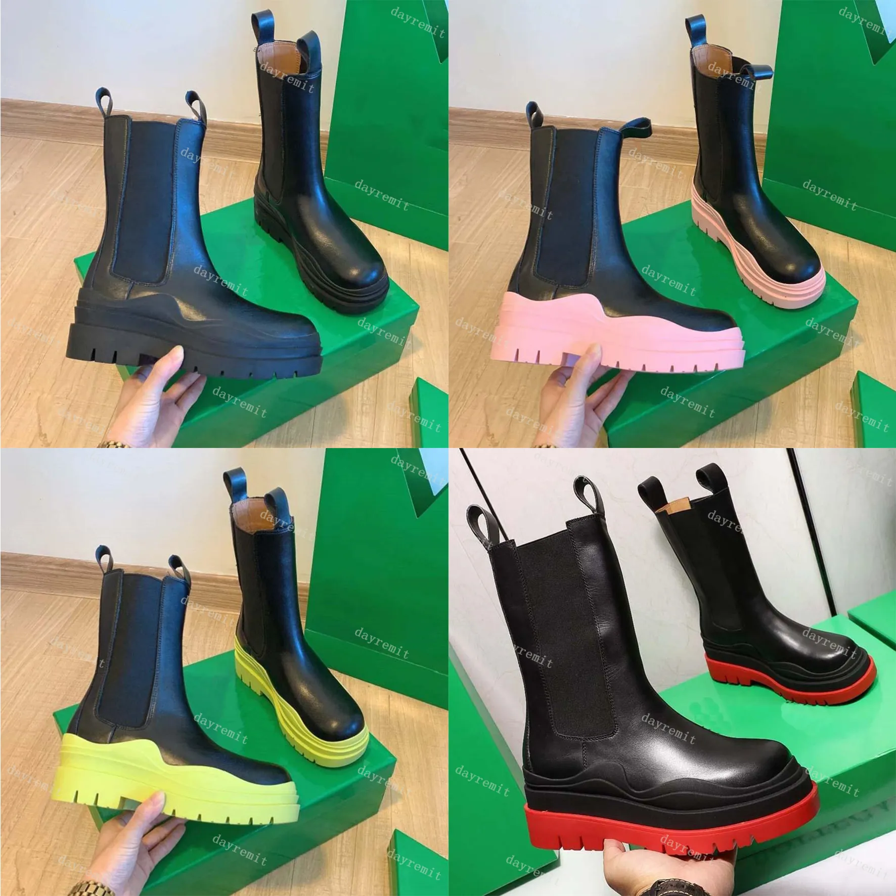 Womens Designer Ankle Boots Genuine Leather Fashion Shoes: AAA Shoes ...