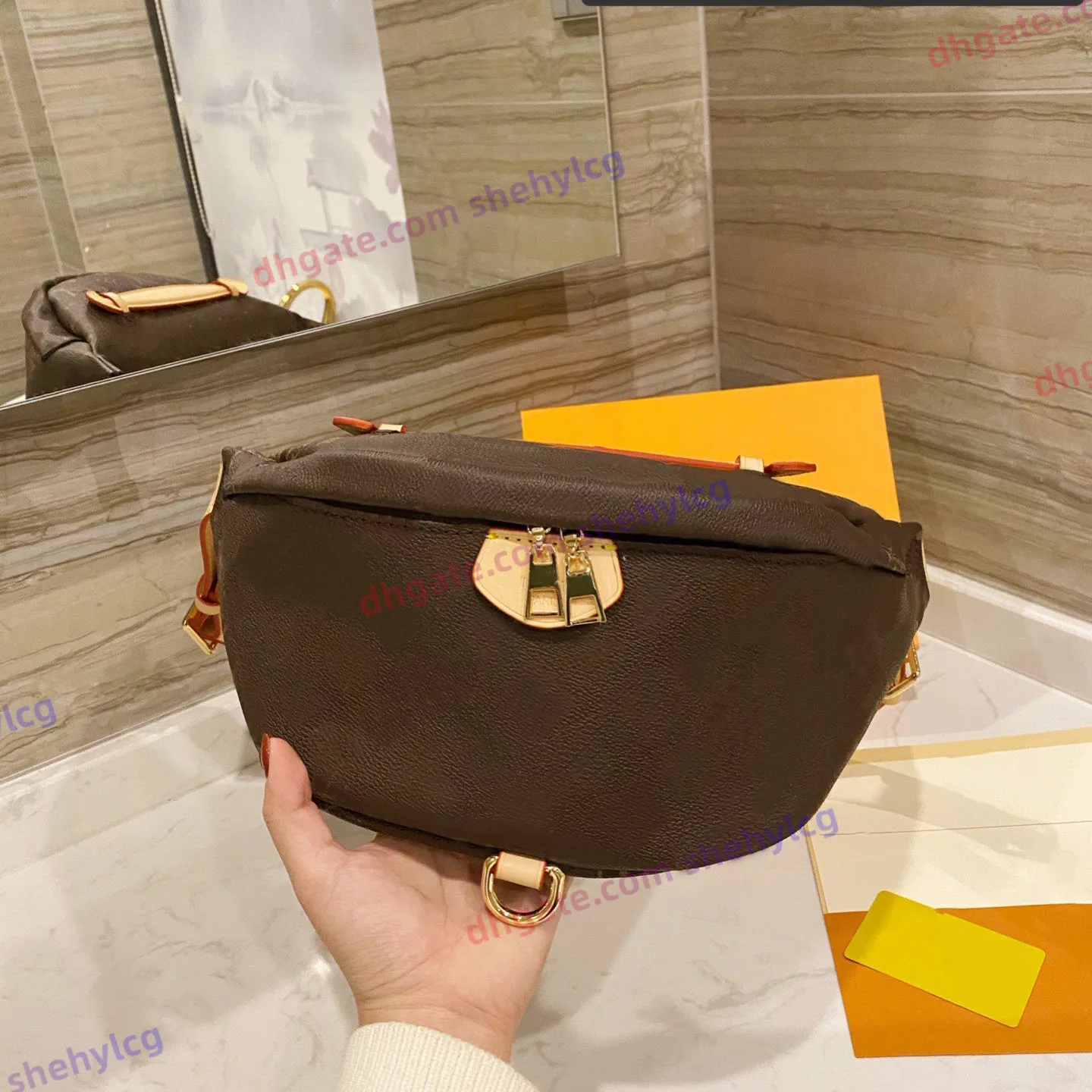 Designer Leather Chest Bag Stylish Fanny Pack For Women On The Go From ...