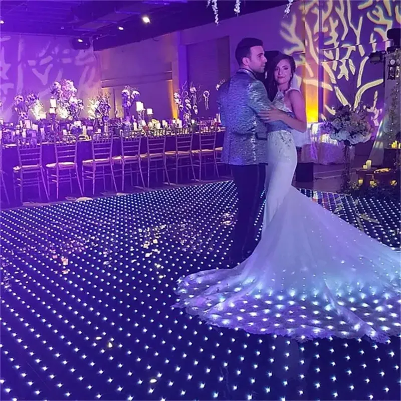 DHgate.com:8x8 Pixels LED Video Dance Floor: 20 Tempered Glass Stage ...