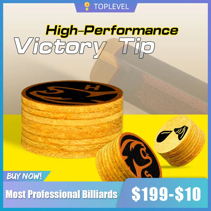 PREOAIDR Victory 3142 Z2 Pro 8-Layer HMS 14mm Billiard Cue Tips from ...