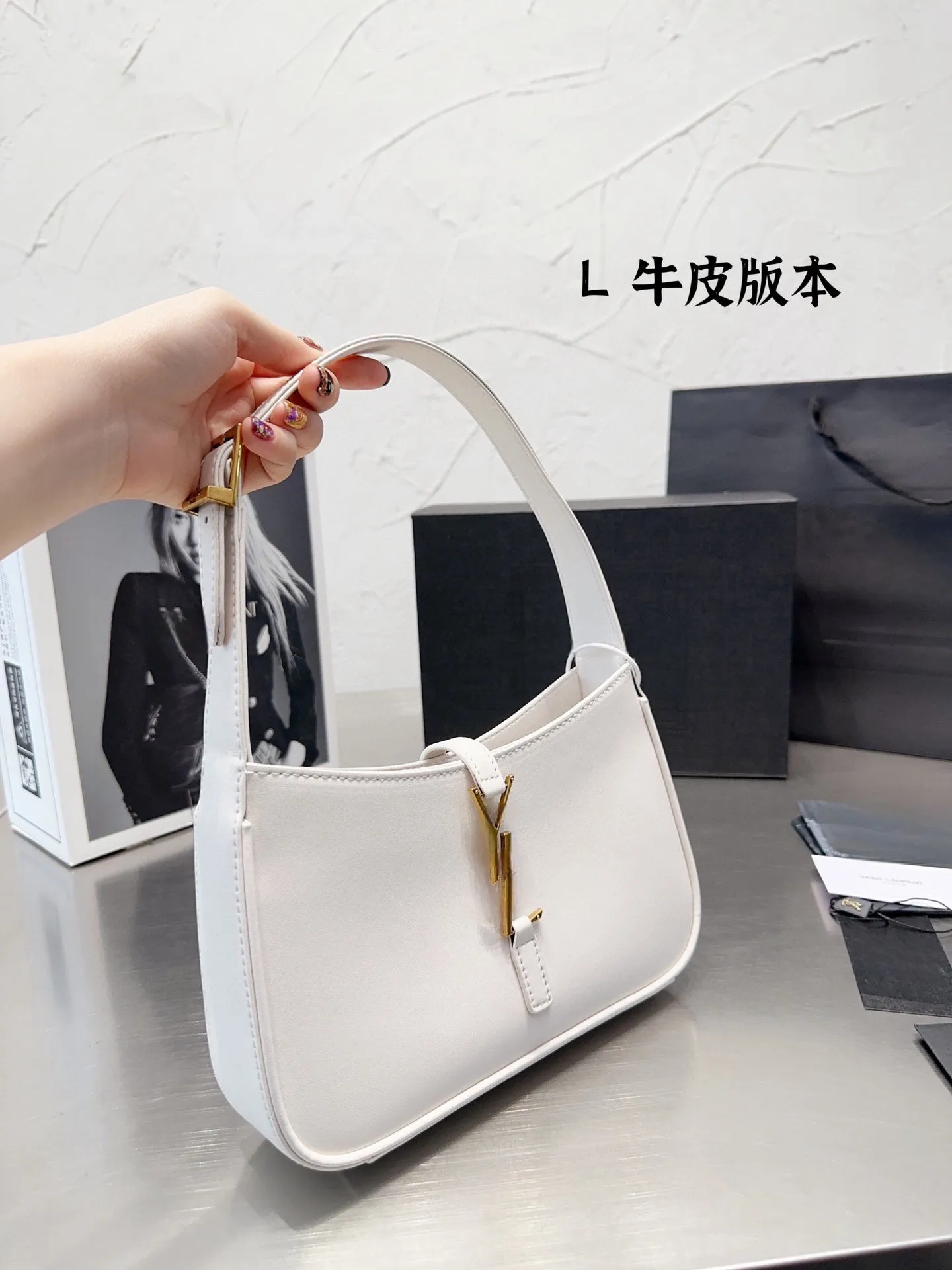 Single Shoulder Bag Underarm Handbag - Luxurious Upgraded Designer Bag ...