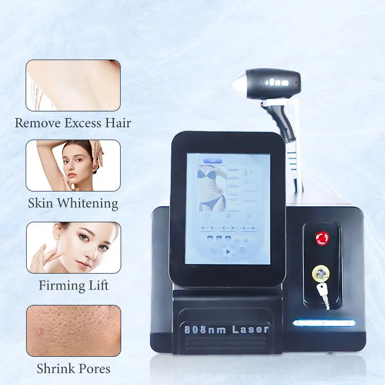 Freezing Point Extreme Hair Removal Depilation Device 808nm Diode Laser ...