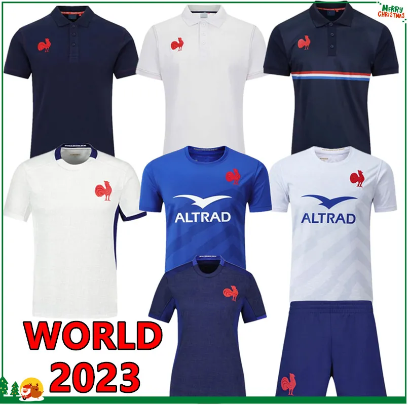 DHgate.com:2023 2024 France rugby jersey Men Women 22 23 24 Rugby shirt ...