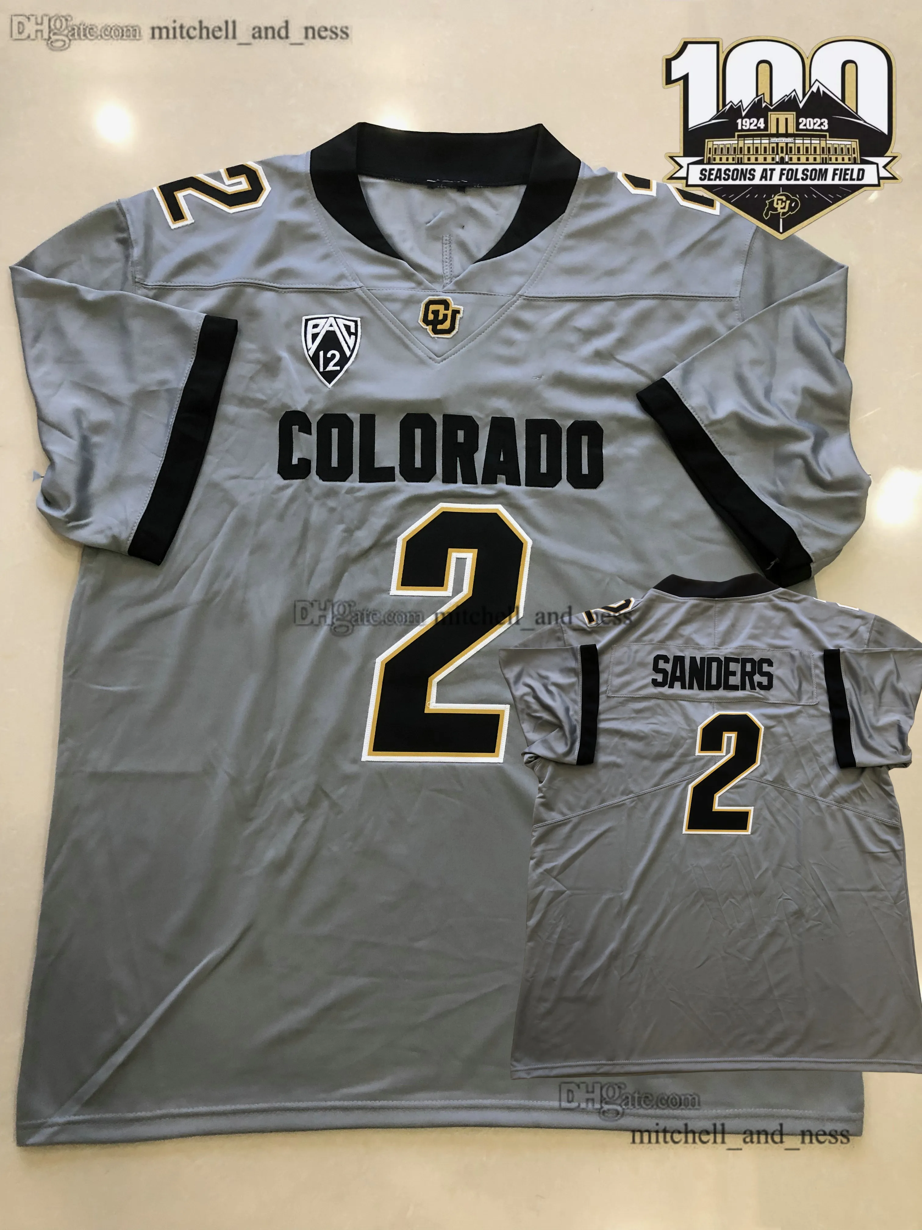 Colorado Buffaloes 100th Anniversary 1924 2023 NCAA Football Shedeur ...